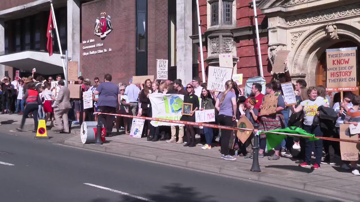 Manx students join climate change protests demanding action from the ... Manx students join climate change protests demanding action from the ...