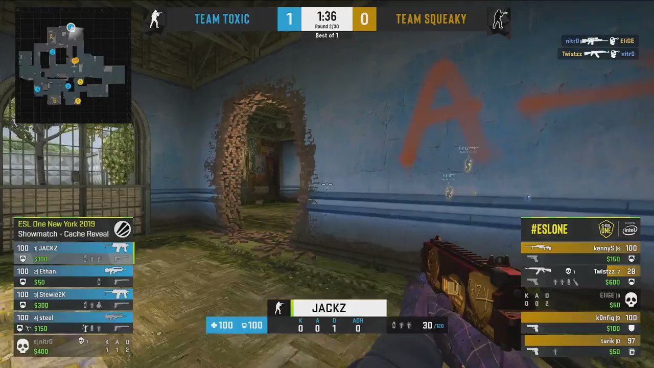G2 Esports on Twitter: "And @JACKZ_CSGO gets his first kill on the new Cache! 🥳🥳 🔴 https://t.co ...