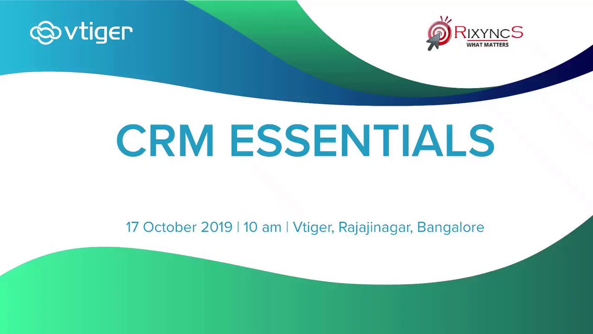 Vtiger CRM on Twitter: Vtiger CRM on Twitter: