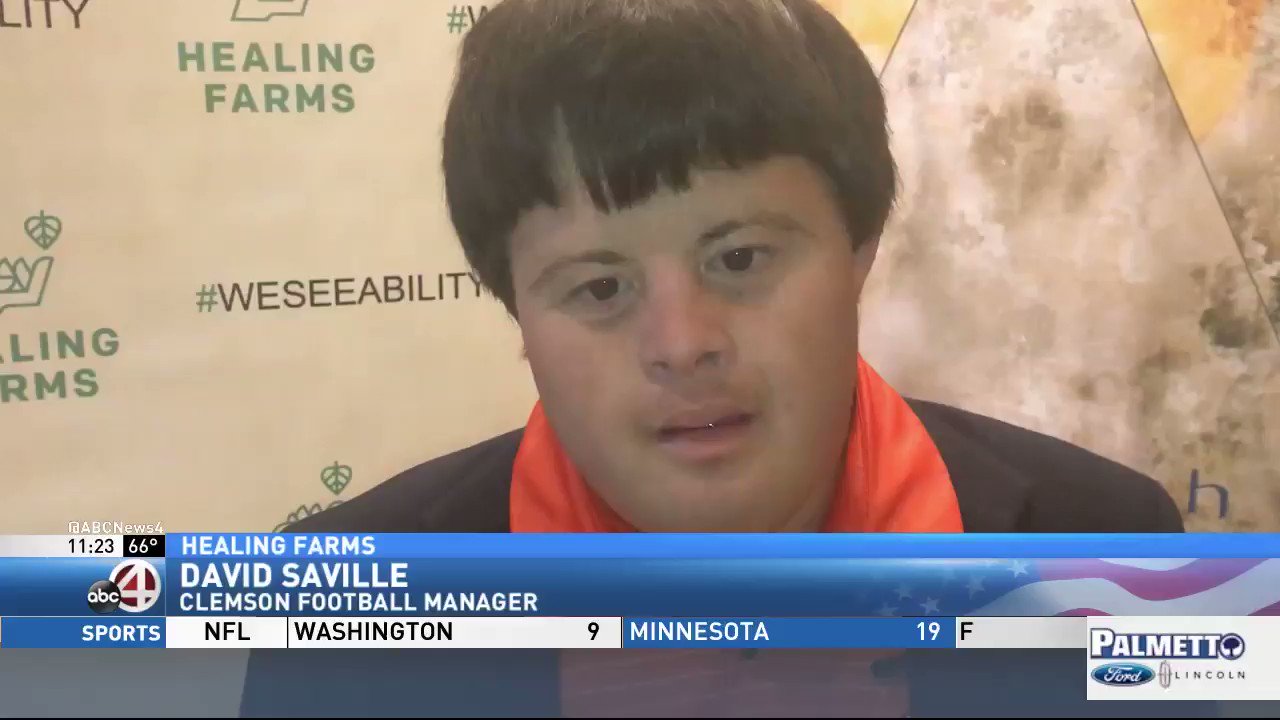 Scott Eisberg on Twitter: "I knew Clemson football manager David Saville was a motivational guy ...