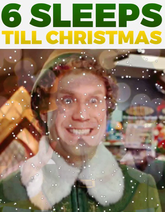 Your Christmas Countdown On Twitter ๐๐ 6 Sleeps Before Christmas ๐