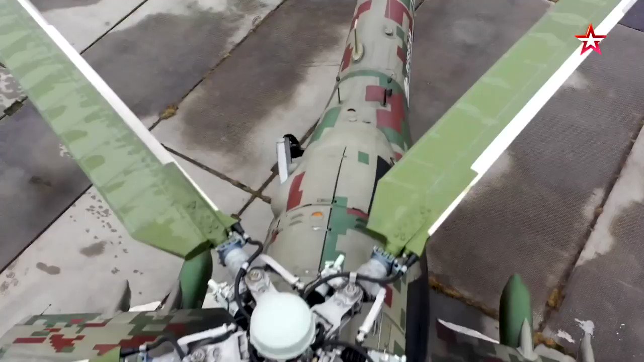 Rob Lee on Twitter: "A look through the Mi-35P's OPS-24N-1L observation-sight system with a ...