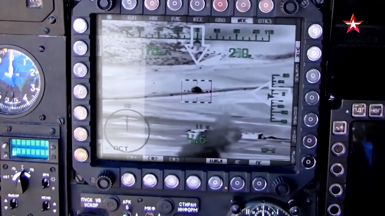 Rob Lee on Twitter: "A look through the Mi-35P's OPS-24N-1L observation-sight system with a ...