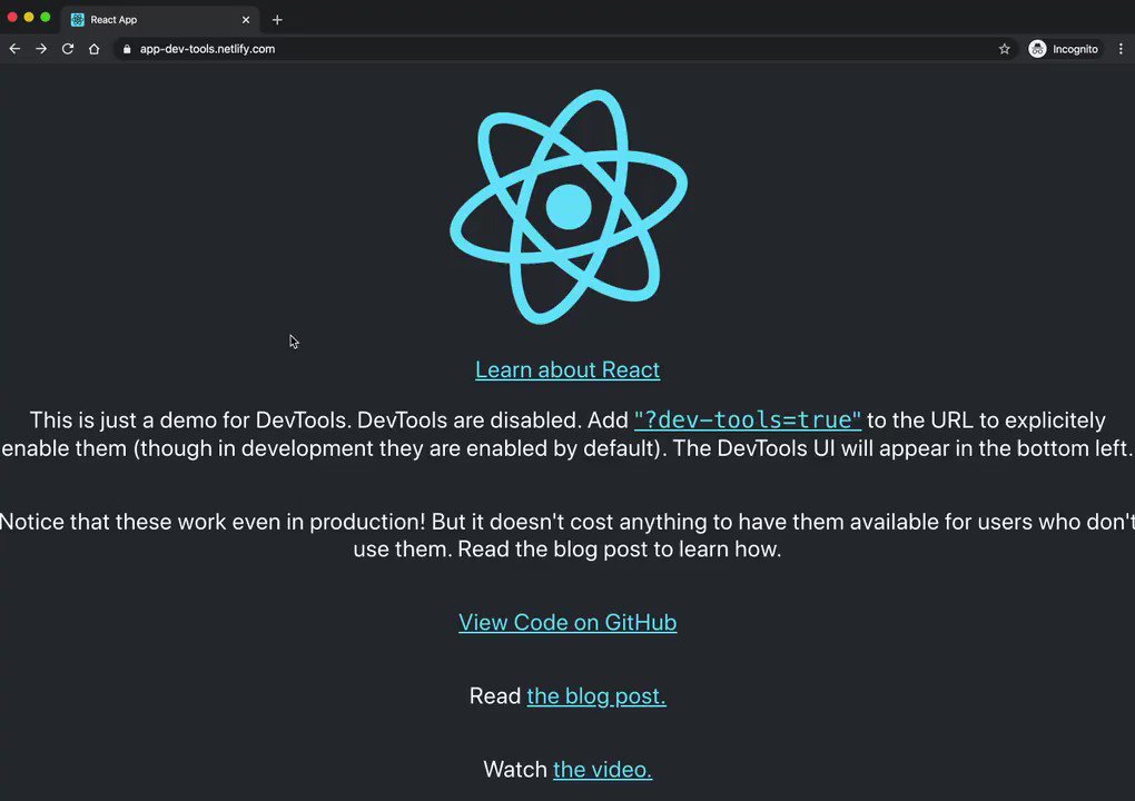 Kent C. Dodds 🌌 on Twitter: "Make Browser DevTools For Your App How creating DevTools specific ...