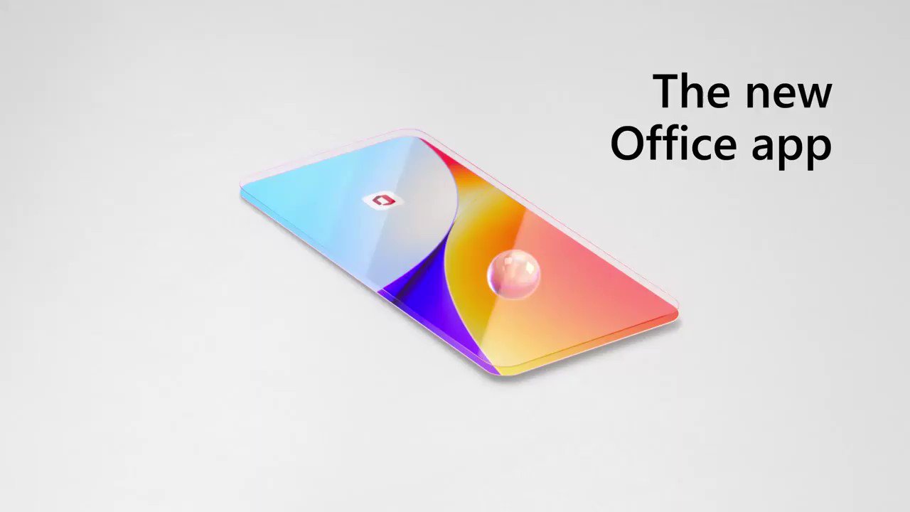 React Native at Microsoft on Twitter: "It's finally here! The new Office app is now available ...