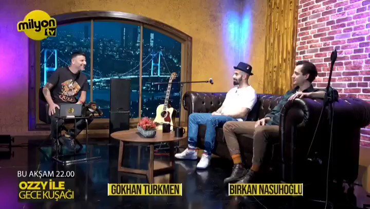 Milyon TV on Twitter: "Birkan Nasuhoğlu ve Gökhan Türkmen'in konuk olduğu Ozzy ile Gece Kuşağı ...