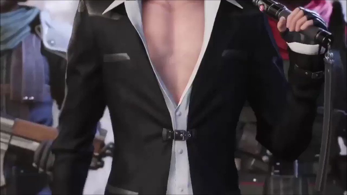 今、レノの声を聴いている。 #FF7R - posfie