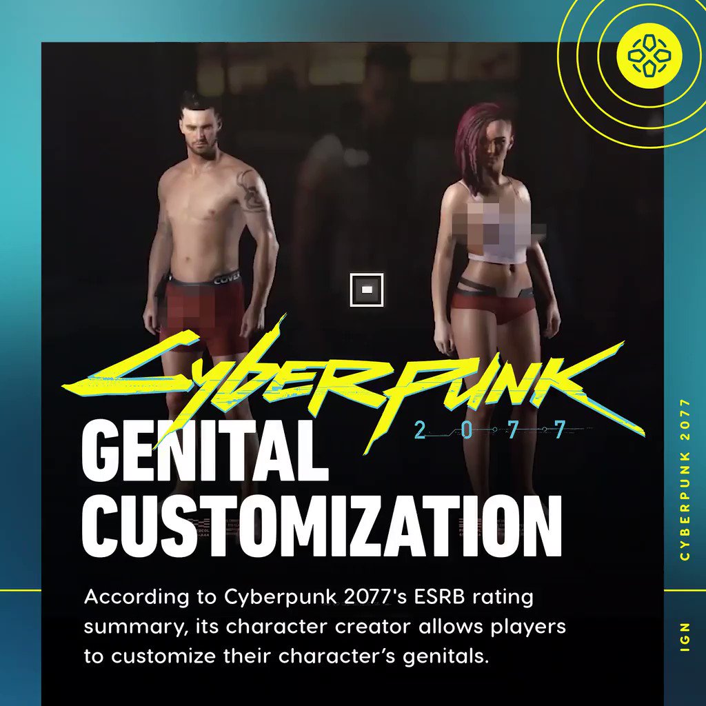 Cyberpunk 2077 Character Creation Meme This Secret Character Creator Animated Video Is