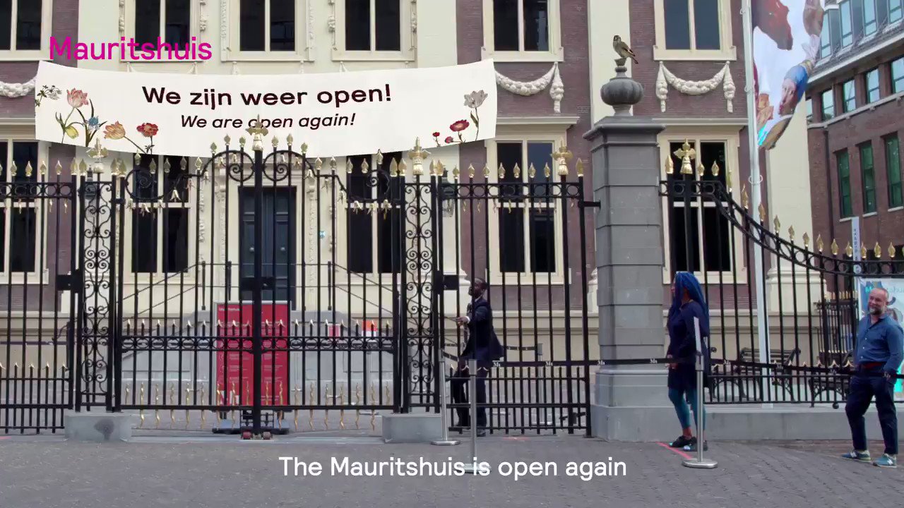 Mauritshuis on Twitter: "Het Mauritshuis is weer open! Verheug je alvast op je bezoek en bereid ...