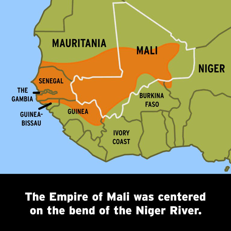 Mansa Musa Map