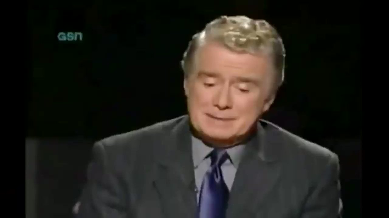 Who Wants To Be A Millionaire Regis