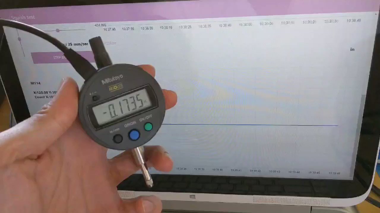 Roger Cheng on Twitter: "Oh yeah, now we're talking! Mitutoyo SPC data translated to USB serial ...