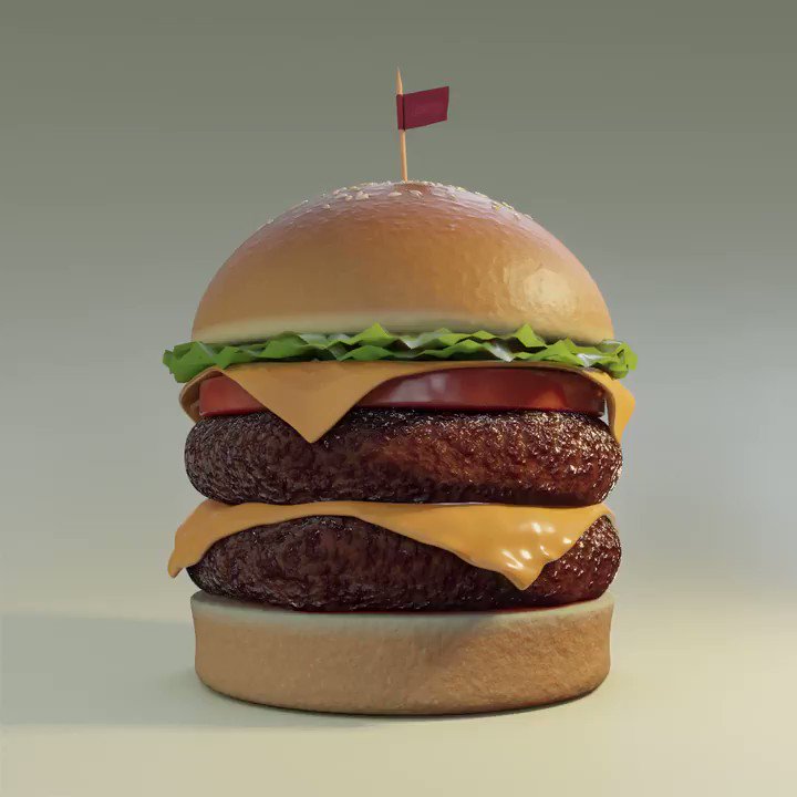 Sanctus on Twitter: "🍔Procedural Texture Burger Tutorial Series - Part 1🍔 Watch Now: https://t ...