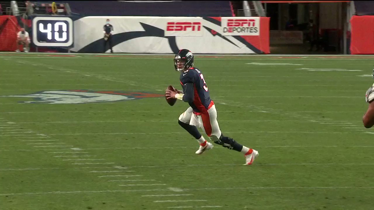 The Checkdown on Twitter: "This angle of Drew Lock's TD is straight 🔥 @Broncos https://t.co ...