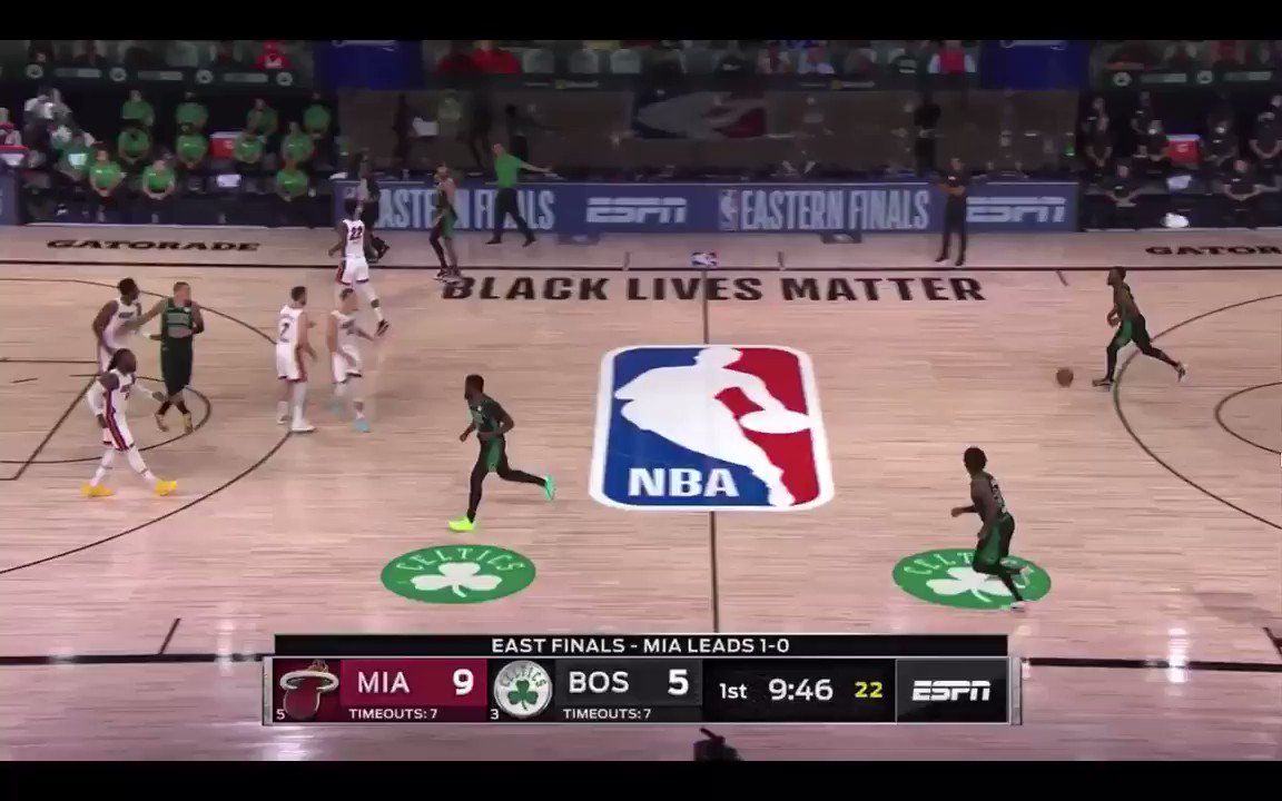 2019-2020 ECF MIAvsBOS Game 2 レビューまとめ - Match Up Making, Blitz, Zone... - posfie