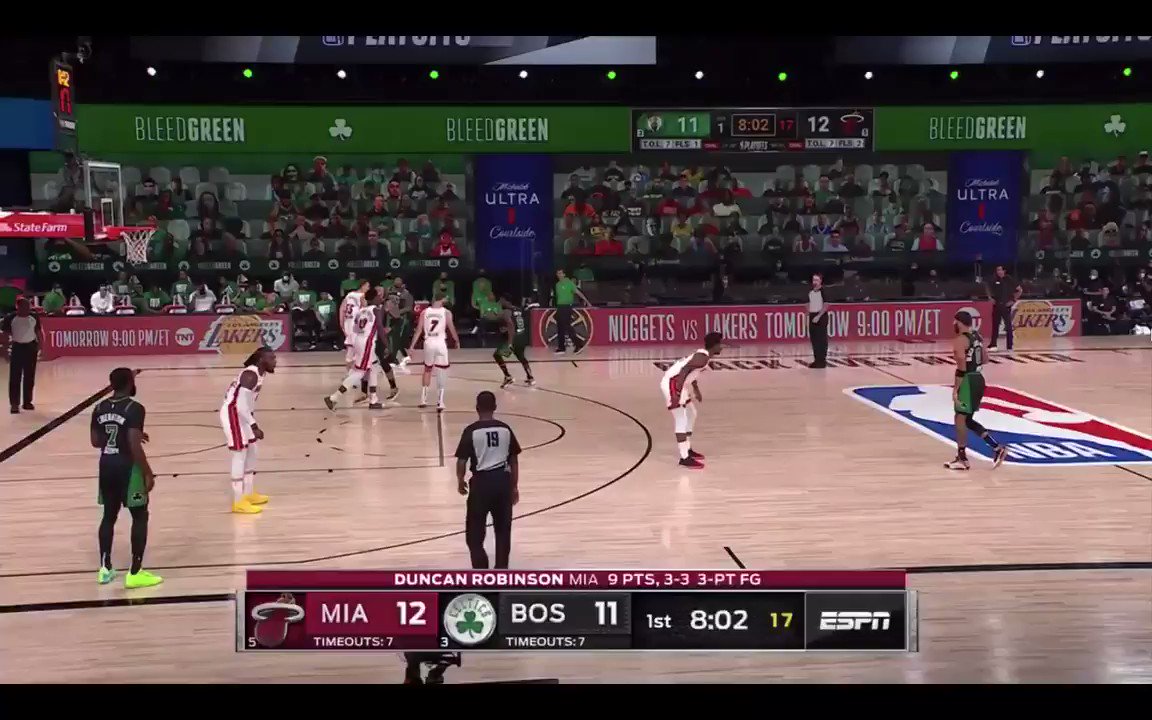 2019-2020 ECF MIAvsBOS Game 2 レビューまとめ - Match Up Making, Blitz, Zone... - posfie