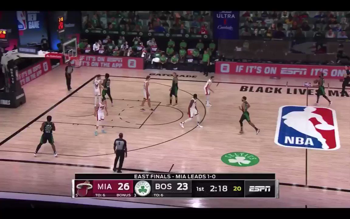 2019-2020 ECF MIAvsBOS Game 2 レビューまとめ - Match Up Making, Blitz, Zone... - posfie