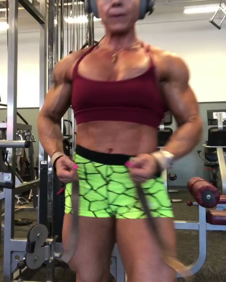 Female Muscle Fan💪 On Twitter Rt Tamaramakar First Week Of Training