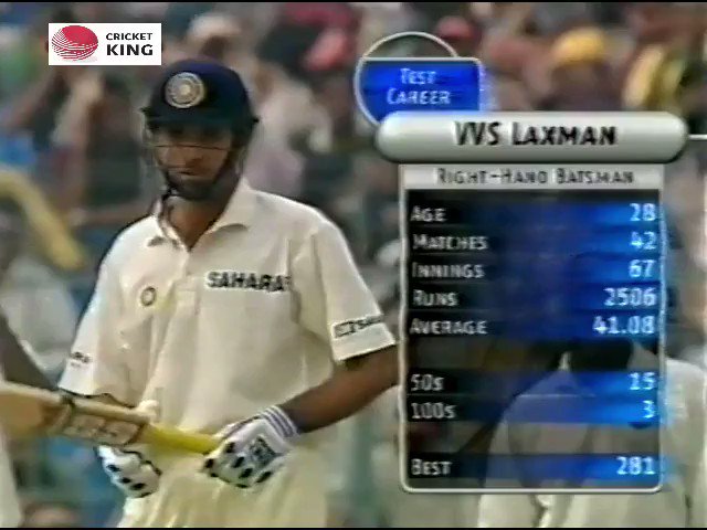 Zohaib (Cricket King) 🏏 on Twitter: "Happy Birthday VVS Laxman @VVSLaxman281 always remembered ...