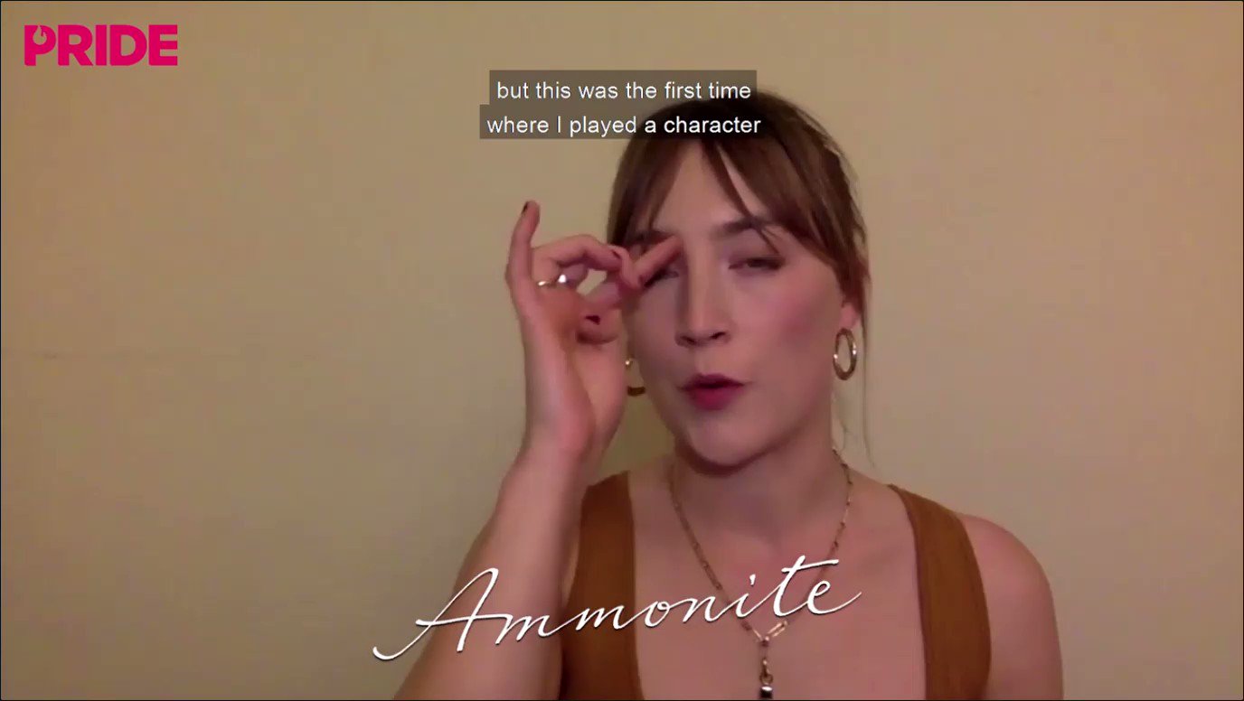 Ammonite Nation On Twitter Saoirse Ronan On Her First Time Playing An