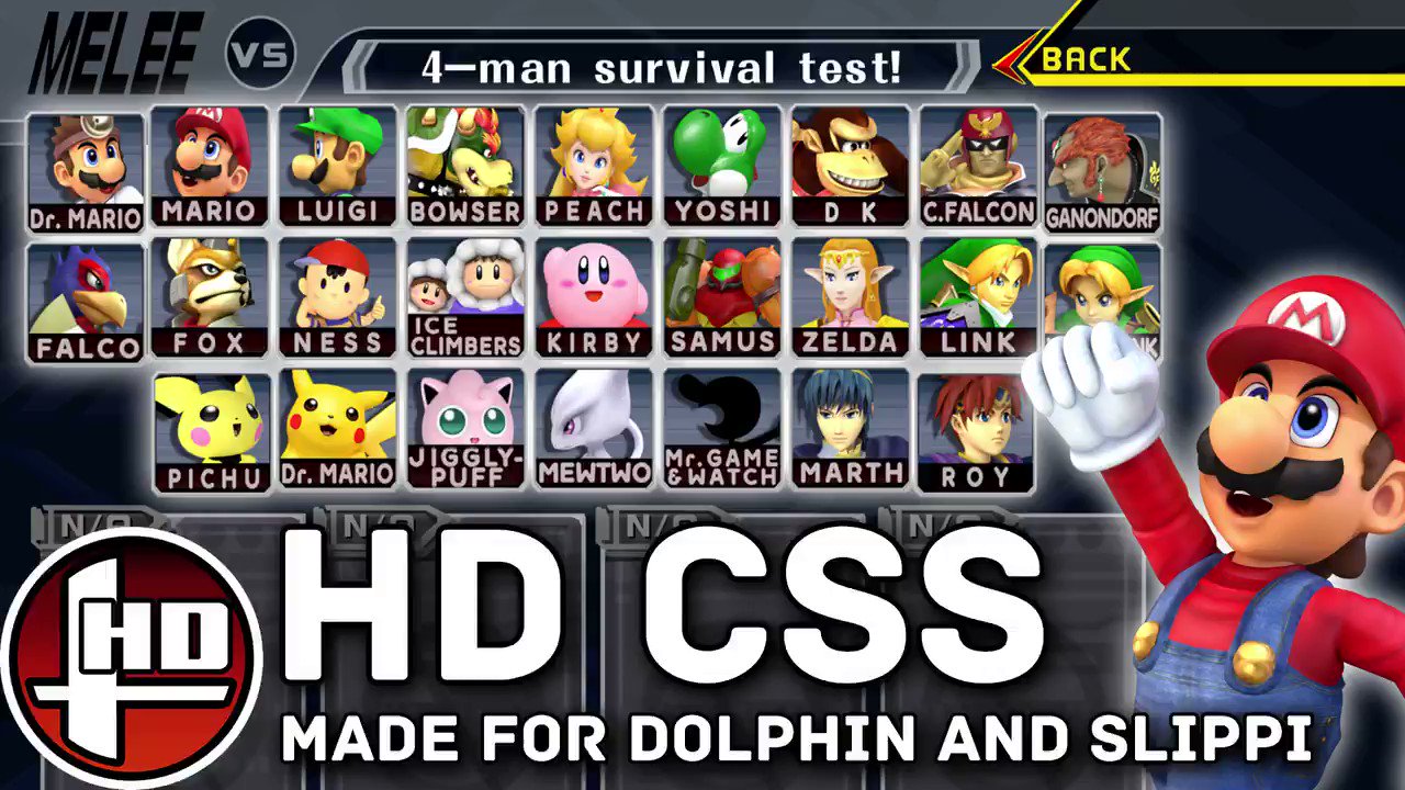 Super Smash Bros 4 Character Select Screen