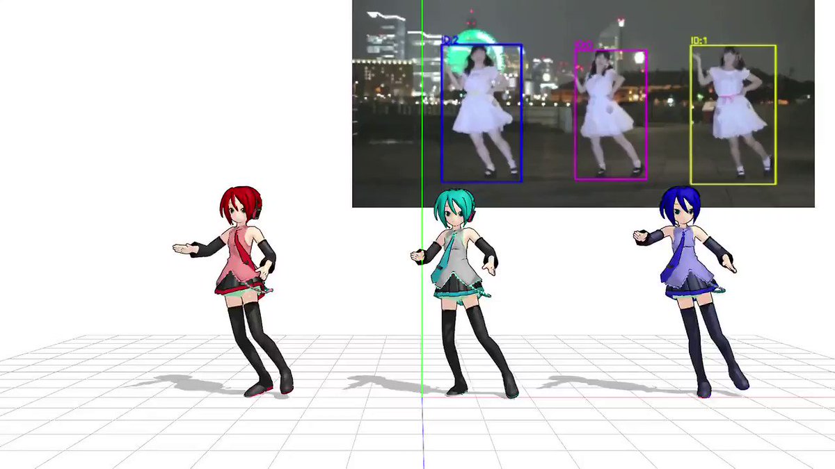 MMD自動トレース - posfie