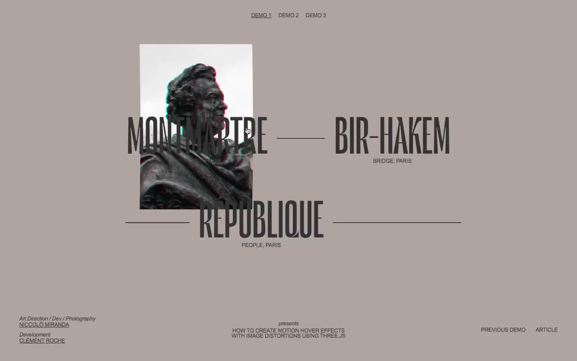 From The Demo Archives How To Create Motion Hover Effects With Image