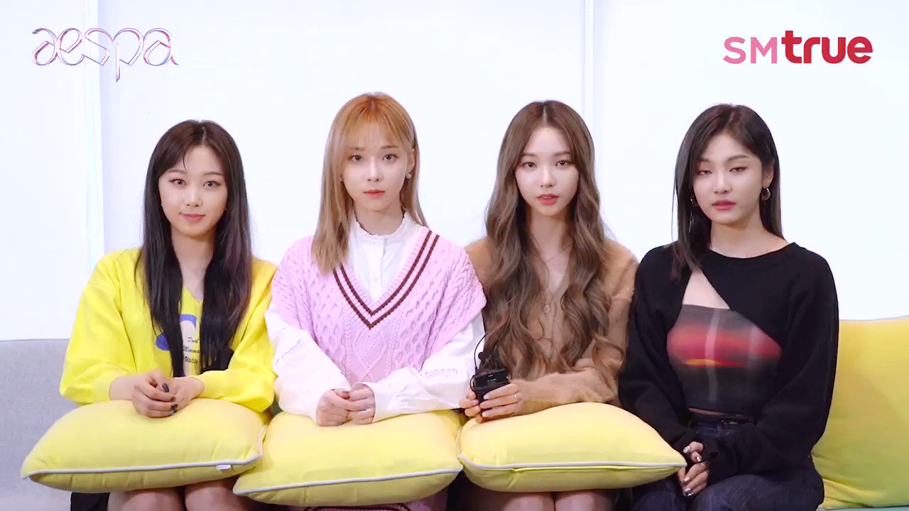 SM True on Twitter: "#aespa กลับมาทักทาย MY ชาวไทยอีกครั้ง ด้วยผลงานเพลงบัลลาดแรกอันแสนอบอุ่น ...