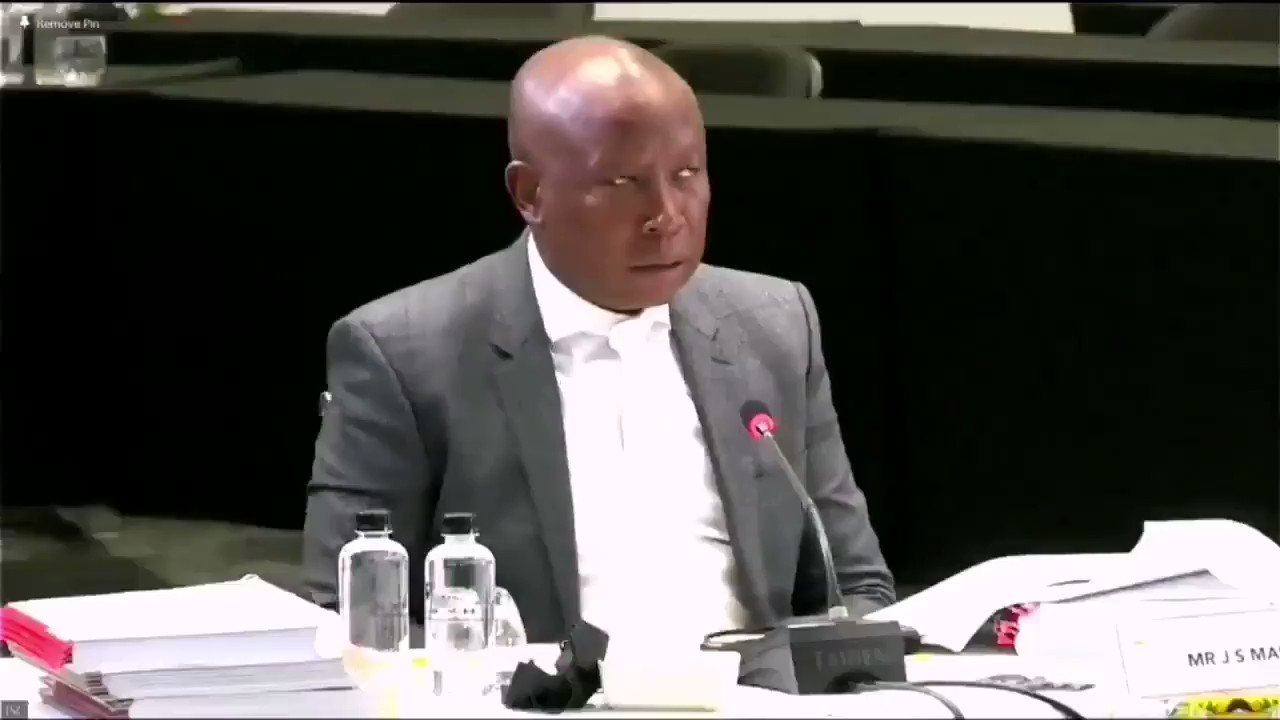 Economic Freedom Fighters on Twitter: "[In Case You Missed 🎥]: CIC @Julius_S_Malema grilling ...
