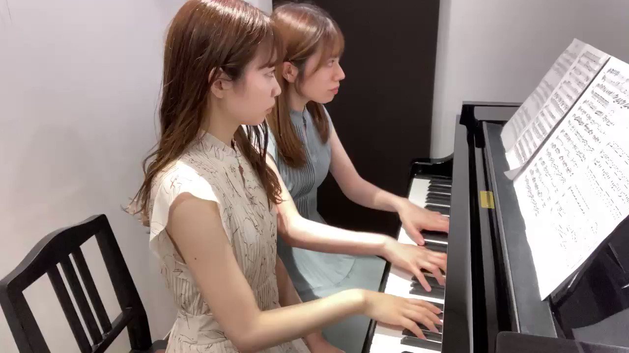 もえか ͟│⁴⁶まこと On Twitter 逃げ水 乃木坂46 ピアノ連弾 1年ぶりの投稿になってしまいましたが、耳コピアレンジで逃げ水