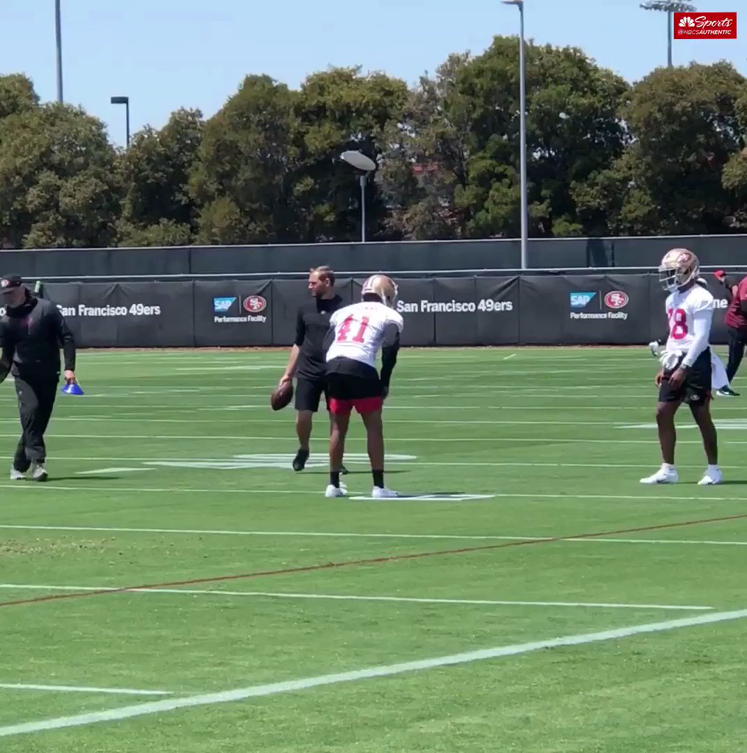 Matt Maiocco on Twitter: "CB Ambry Thomas, a third-round pick from @UMichFootball, during ...