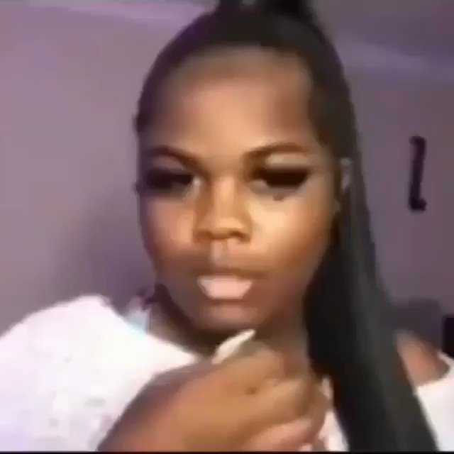 Black Girl With Ponytail Meme