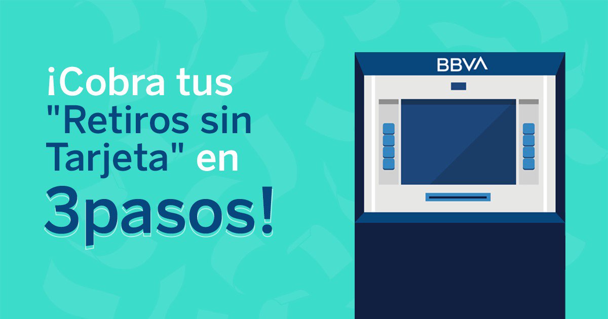 Destino montículo Huerta sacar dinero cajero sin tarjeta bbva Cuidado forma semáforo