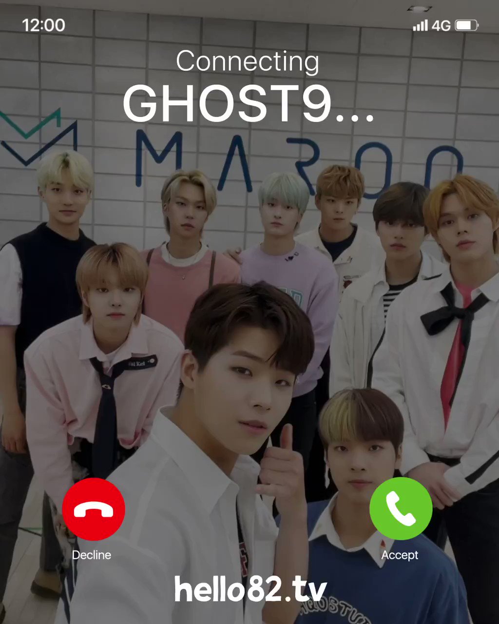 hello82 on Twitter: "[💌] A video message from GHOST9 has arrived. 82 seconds w/ GHOST9 Video ...
