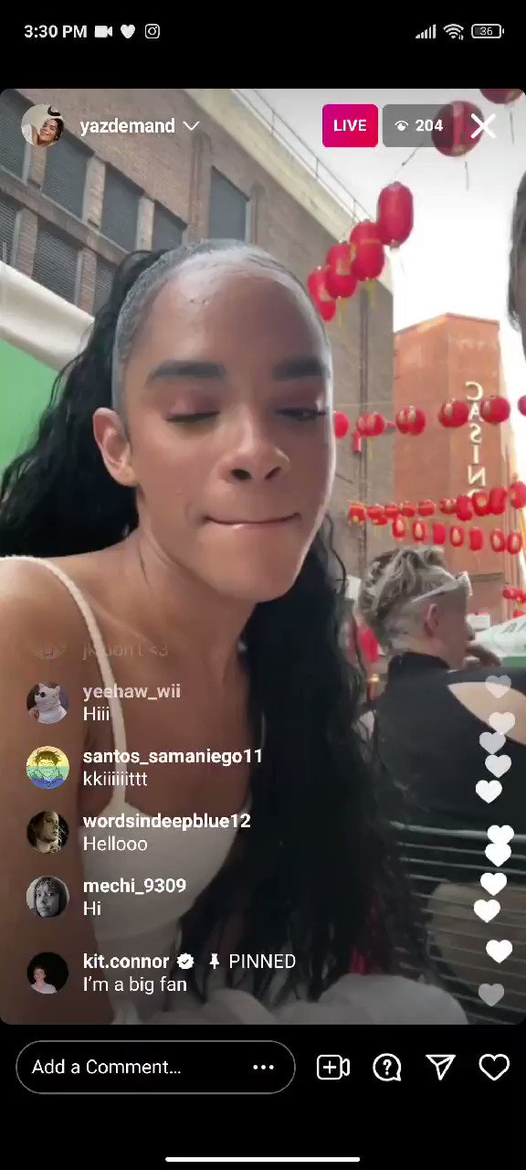 Heartstopper memes🍂🏳️‍🌈 on Twitter: "Little bit of Yaz's insta live, KIZZY SPEAKING FRENCH 😏😏👩🏼 ...