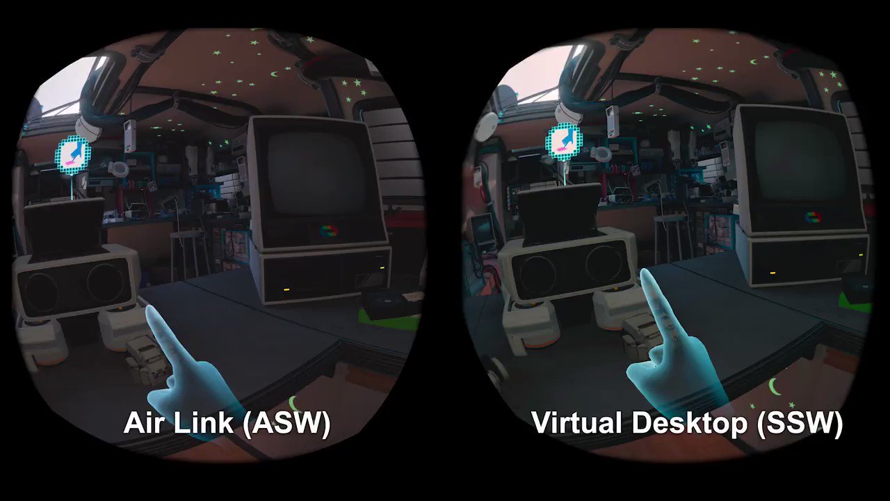 Guy Godin on Twitter: "I'm releasing a Beta today that adds Synchronous Spacewarp (SSW) on Quest ...