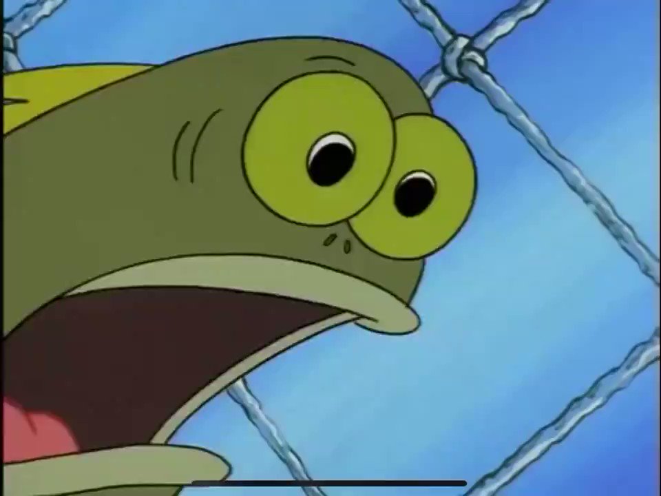Angry Fish Spongebob
