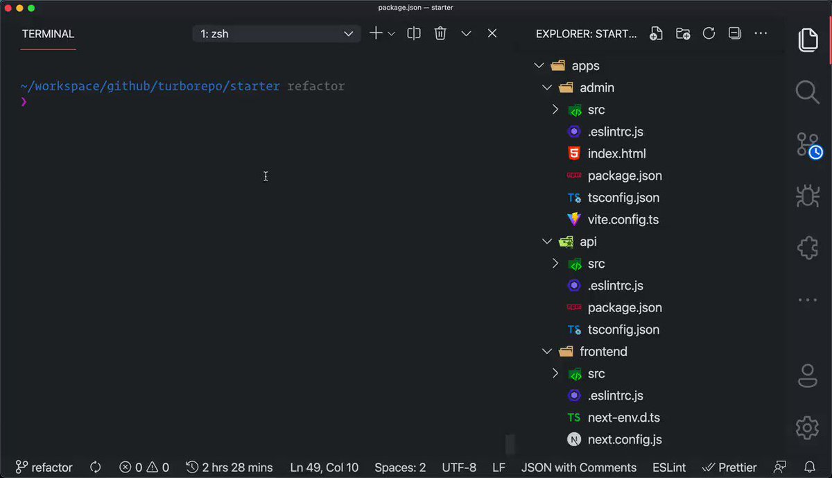 Turborepo on Twitter: "Remote caching lets you share an artifact cache across your entire team ...