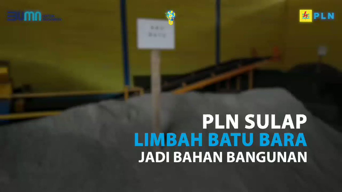 PT PLN (Persero) on Twitter: "Limbah batu bara yang sebelumnya bernilai nol, kini memiliki angka ...