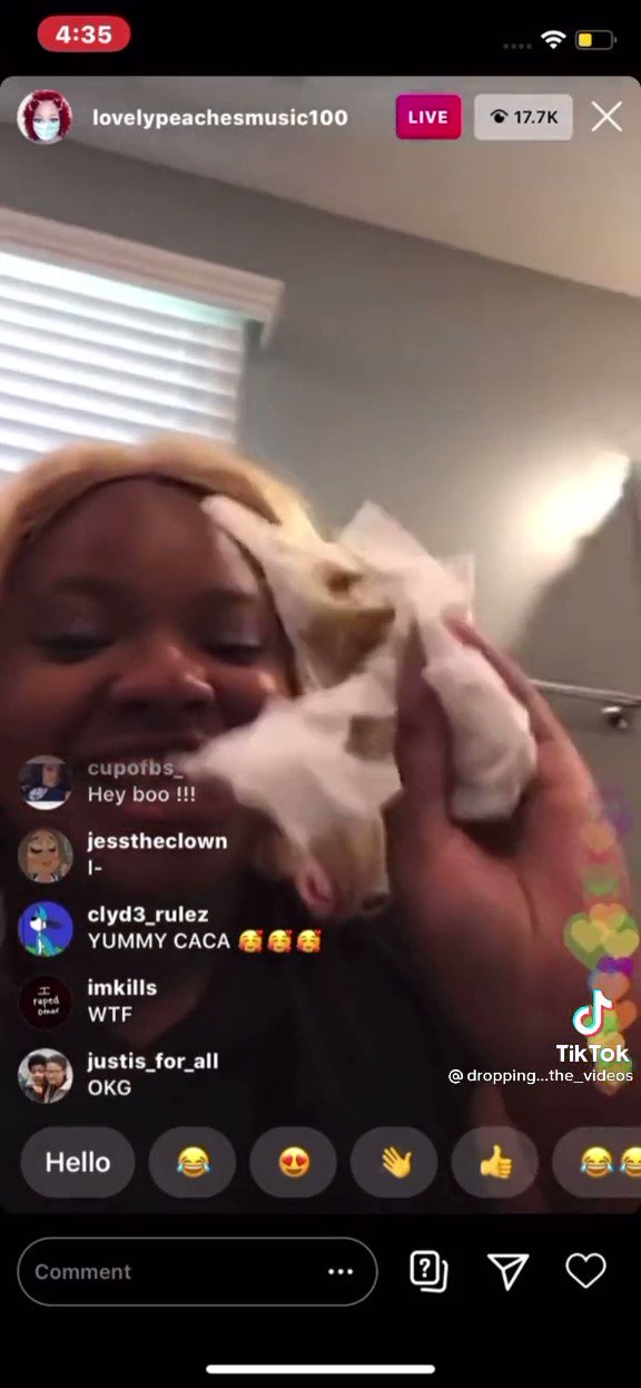 Jenna On Twitter LOVELY PEACHES EATING HER OWN POOP WHAT THE FUCK jenna-on-twitter-lovely-peaches-eating-her-own-poop-what-the-fuck