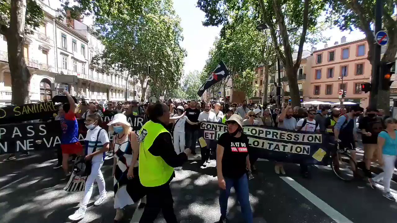 La Dépêche 31 On Twitter La Manifestation Contre Le Pass Sanitaire à