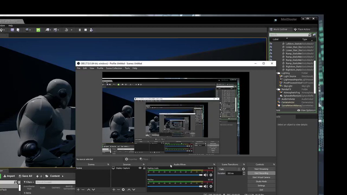 I might overdone the particle abit 🤔#UnrealEngine #UE4 #Gamedev #unrealengine #ue4 #gamedev ...