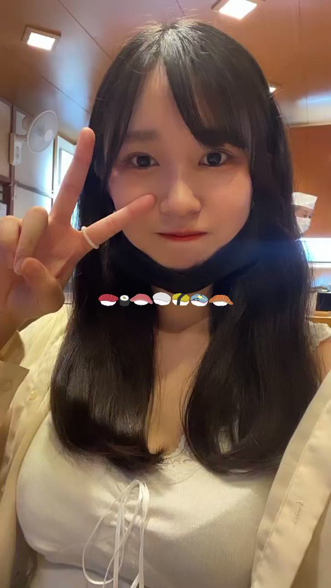金澤 日風実 インスタグラムのストーリーにあげたらミスマガメンバーにいっぱい😍もらったから、あげる。お寿司🍣 明日はサンドイッチ屋さんなので