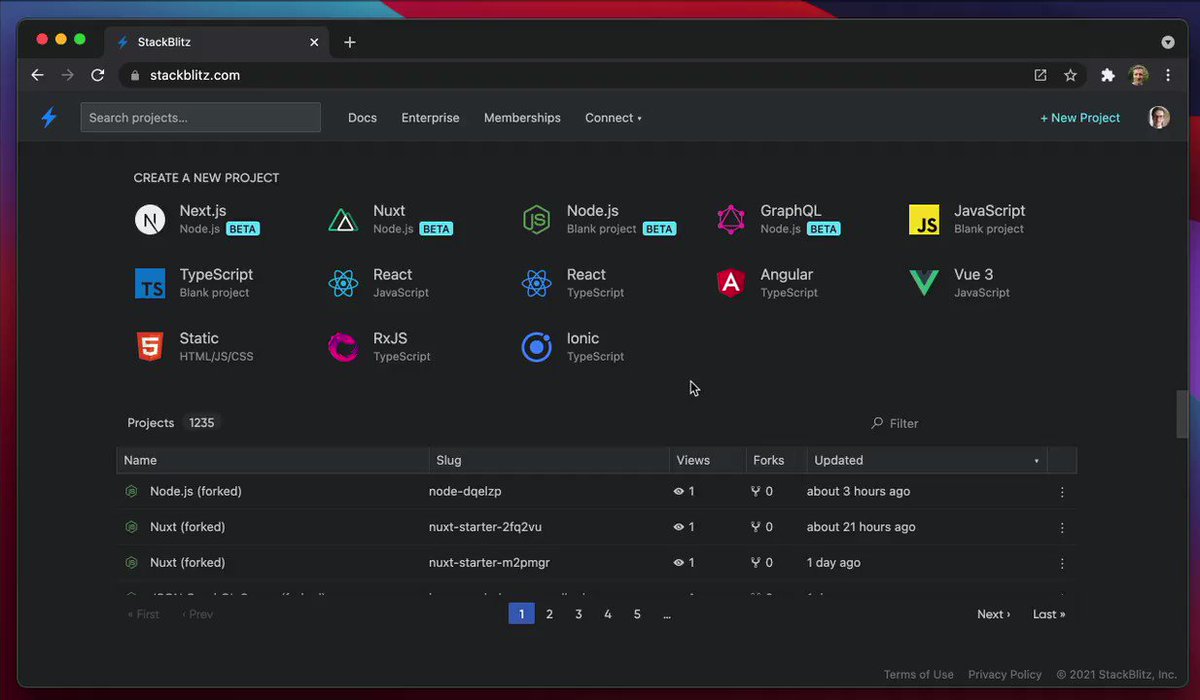 StackBlitz on Twitter: "📢 Announcing: *Nuxt support on StackBlitz!* 🎉 We are thrilled to have ...