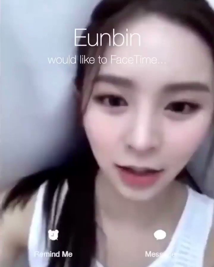 archive on Twitter: "hi sis hi elkie eunbin would like to facetime clc face time call edit https ...