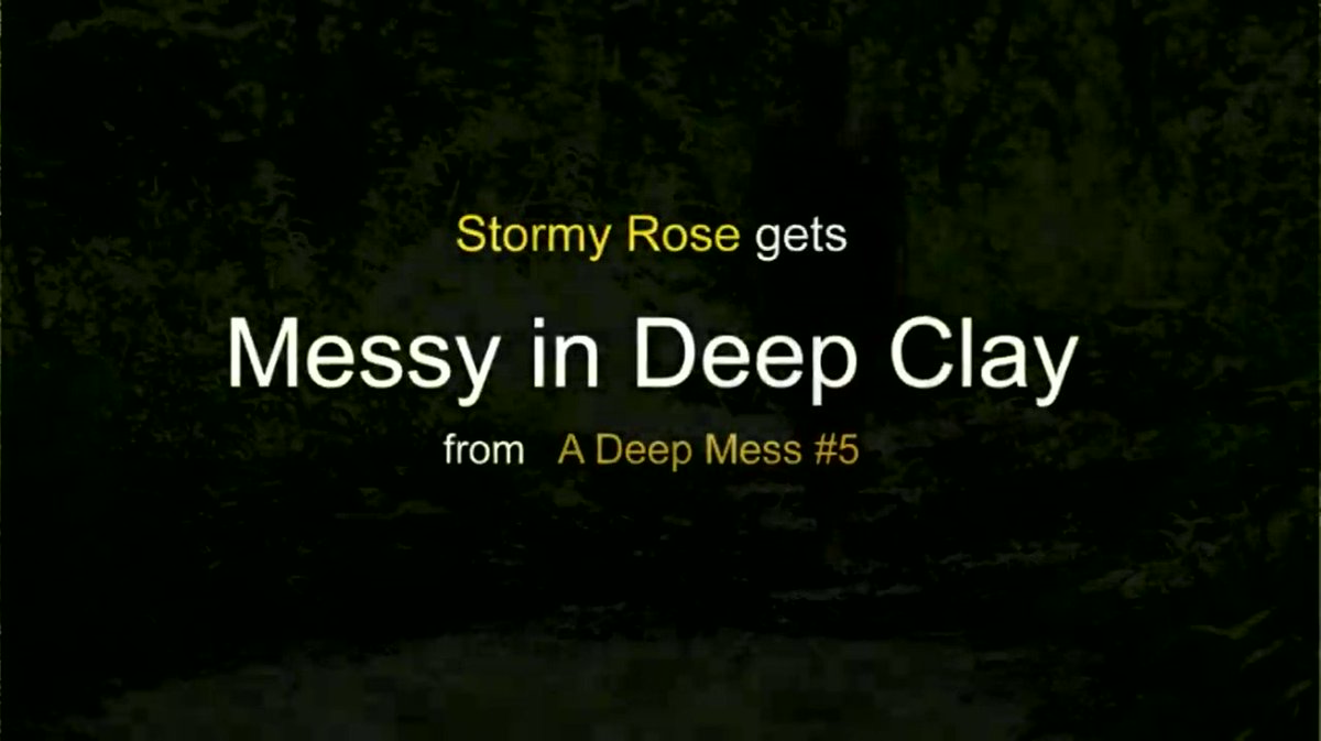 Mud Puddle Visuals On Twitter Stormy Gets Messy In Deep Clay She