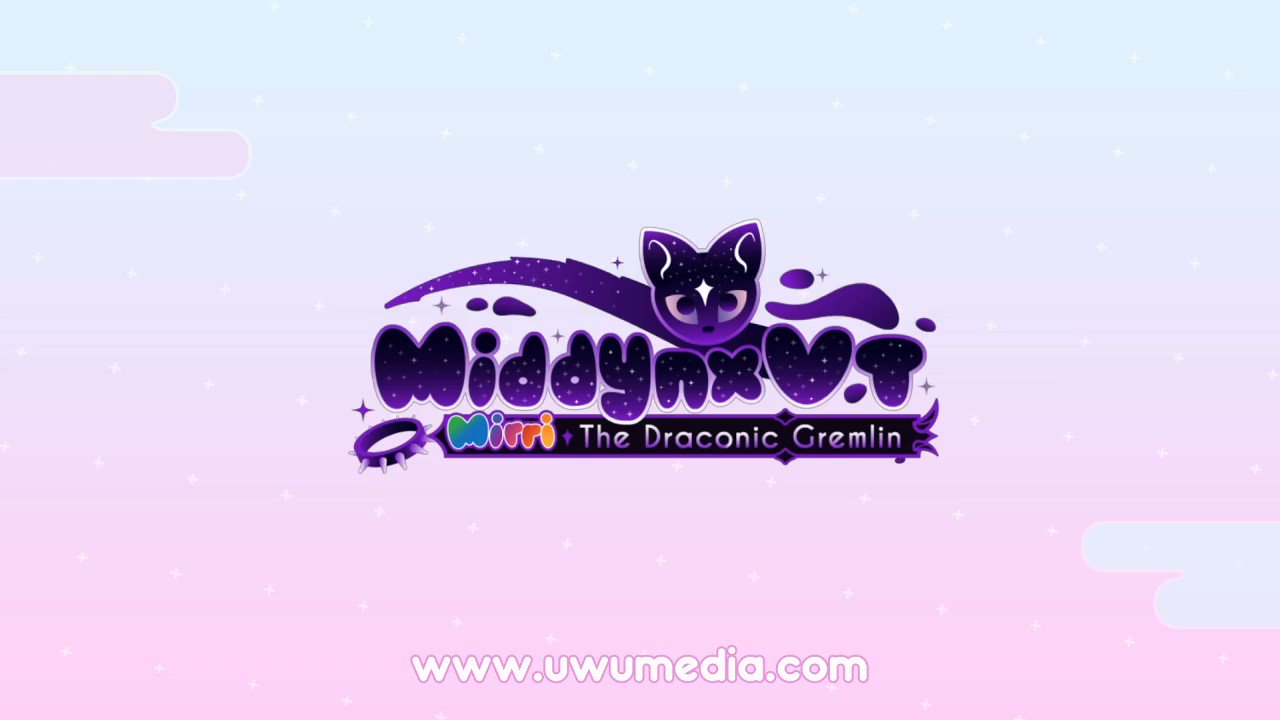 UWU MEDIA | KAWAII GRAPHICS STUDIO on Twitter: "Animated logo for @MiddynxVt 💜 Thank you for ...
