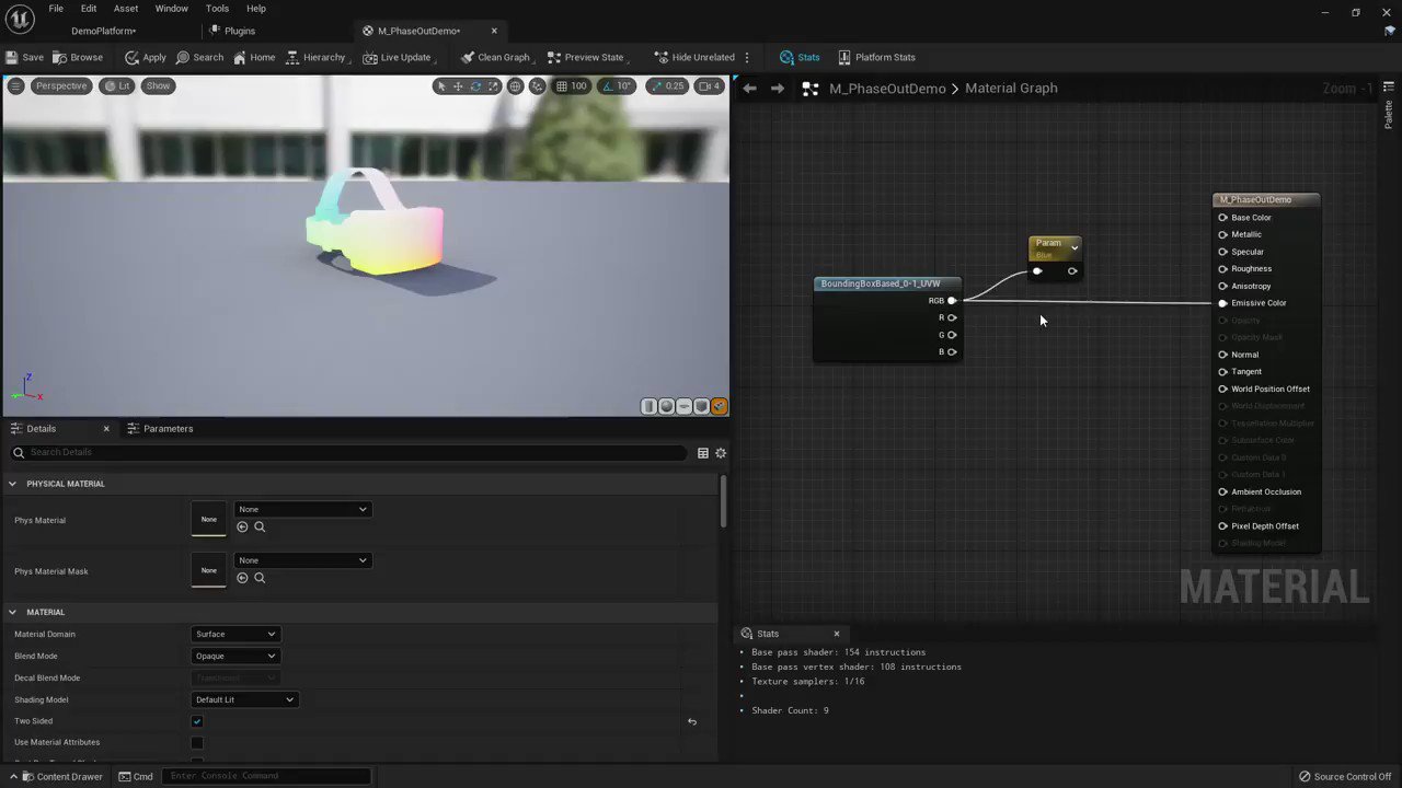 Chris Murphy on Twitter: "BoundingBoxBased_0-1_UVW is the best node you've never heard of in ...
