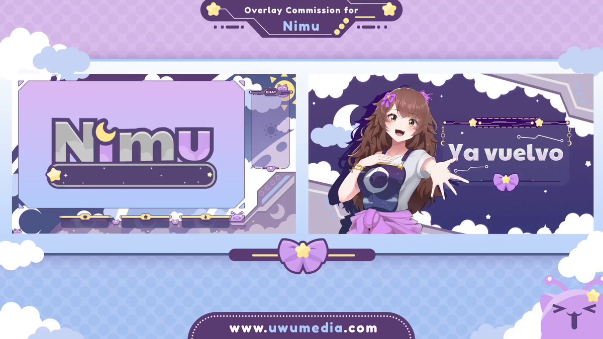 UWU MEDIA | KAWAII GRAPHICS STUDIO on Twitter: "Congratulations on your debut @NimuVt 💜 we loved ...