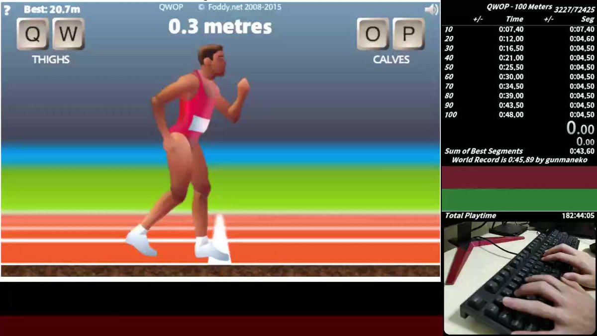 【過去4年】QWOP小ネタ投稿まとめ - Togetter [トゥギャッター]